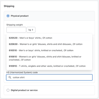 How to Add Country of Origin (COO) and Harmonised System Codes (HS ...